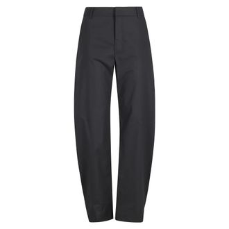 Federica Tosi Femme, Pantalons, Noir, Taille: 40 FR Pantalone Balloon in Popeline