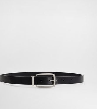 Dolce & Gabbana Calfskin Belt - Mann Gürtel Schwarz 100