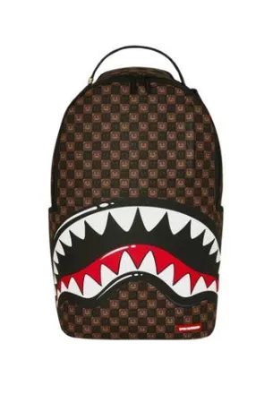 Sprayground Sprayground | Sharks In Paris Wtf Bubble Brown Check Backpack