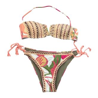 Miss Bikini Italienischer Stil Fascia Slip - - Swimwear - Damen - Mehrfarbig - S