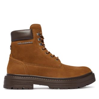 Karl Lagerfeld Schn&uuml;rschuhe KARL LAGERFELD Miles KL10252 Braun