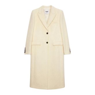Msgm Msgm, Damen, M&auml;ntel, Wei&szlig;, MGr&ouml;&szlig;e