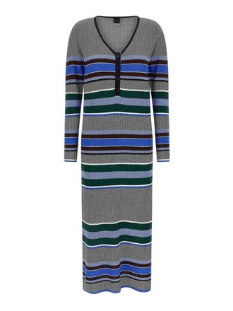 Pinko Robe Au Genou - Multicolore