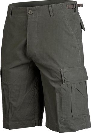 Mil-Tec US Bermuda R/S Prewash Shorts Herren - Leichte Ripstop Bermuda Shorts im Used-Look - Cargoshorts aus Baumwolle f&uuml;r Alltag & Outdoor - Ideal als Kurze 