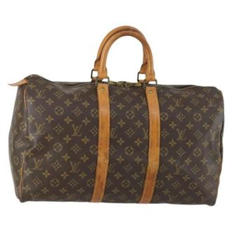 Louis Vuitton Sac Week-end Pre-owned - Femme - Pre-owned - Brun - Taille: ONE Size