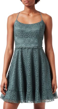 Vera Mont Vera Mont Damen 8521/4063 Kleid, Dunkelgr&uuml;n, 36