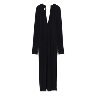 Maison Margiela Maxikleid - - Dresses - Damen - Schwarzk - S