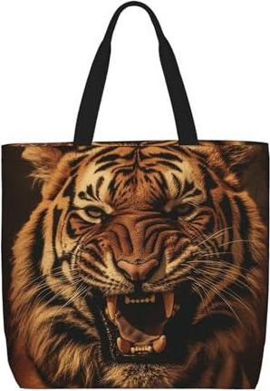 Generic Tigre Sac &Agrave; Bandouli&egrave;re Imperm&eacute;able Sacs De Courses D&eacute;contract&eacute; Sac A Main Femme Pour Travail Shopping Quotidienne
