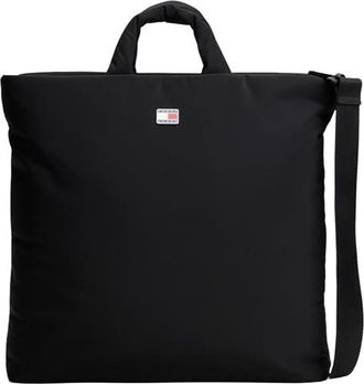 Tommy Jeans Tjw Urban Nylon Med Tote Aw0aw17885, Fourre-Tout Femme, Black (Black), Taille Unique