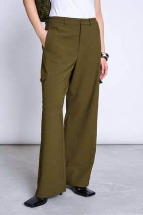 JAN 'N JUNE Damen vegan Cargohose Fano Rosmarin