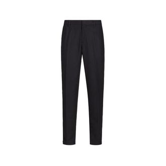 A|X Armani Exchange Pantalon en laine vierge m&eacute;lang&eacute;e