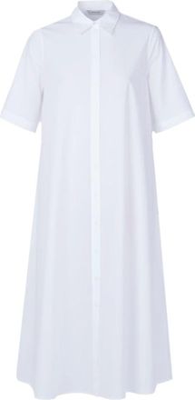 ottod'Ame Femme, Robes, Blanc, Taille: 36 FR Abito chemisier lungo