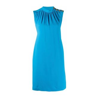 Moschino Robe Courte - Femme - Robes - Bleu - Taille: 44 FR
