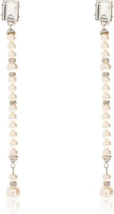 Alessandra Rich Femme, Accessoires, Beige, Taille: ONE Size Faba3334 J0034-0001 Boucles doreilles