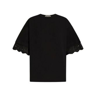 Alberta Ferretti Femme, Tops, Noir, Taille: 42 FR T-shirt