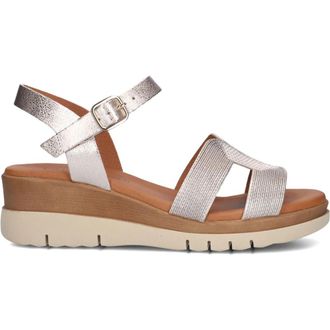 Lina Locchi Elegante Sandalen mit 5 cm Keilabsatz - - Shoes - Damen - Grau - 40 EU