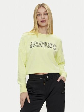 Guess Sweatshirt Skylar V4GQ07 K8802 Grün Relaxed Fit