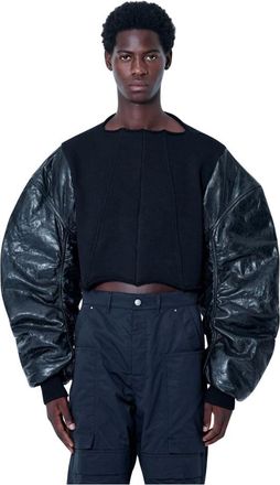 Rick Owens Homme, Tops, Noir, Taille: S Secchia Top
