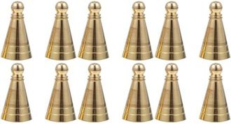 Amosfun Encensoir Cone 12 Pi&egrave;ces Dencens en Laiton Outil Dencens De Bricolage Accessoires Dencens De Bricolage Presse &agrave; Cendres Dencens C&ocirc;nes Dencens &agrave; Reflux