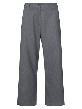 Gino Rossi Stoffhose 62SPDD200 Grau Regular Fit