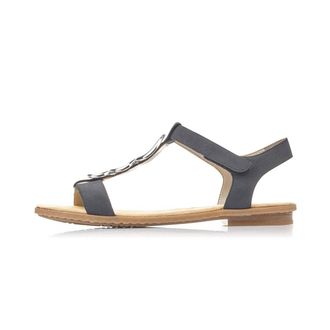 Rieker 64265-14, Damen Geschlossene Sandalen, Blau (pazifik/nightblue/marine/pazifik 14), 36 EU (3.5 UK)