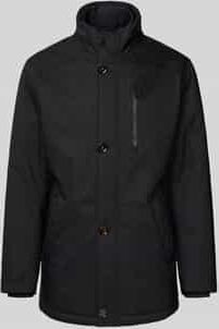 Bugatti Regular Fit Jacke mit gefüttertem Stehkragen Modell City