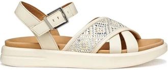 Geox Femme, Chaussures, Beige, Taille: 41 EU Xand 2S Sandale
