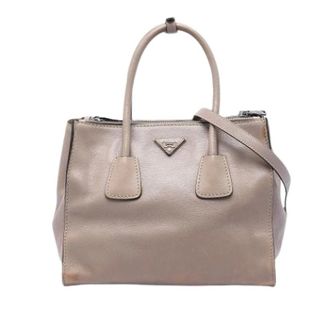 Prada Pre-owned Twin Pocket Satchel - Femme - Pre-owned - Beige - Taille: ONE Size