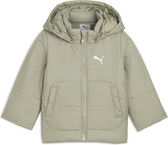 Puma Minicats Wattierte Kapuzenjacke Baby, Kleidung, Gr&uuml;n, 12-18M