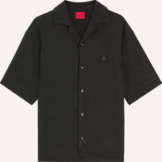 HUGO BOSS Hugo Resorthemd Espino Comfort Fit schwarz
