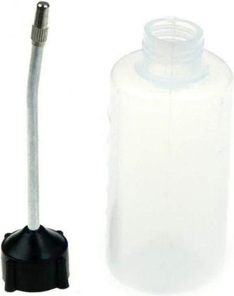 Zonfer 1pc Sewing Machine Oiler, 120ml Oil Dispenser with Long Spout, Extended Spout Oil Bottle for DIY Craft