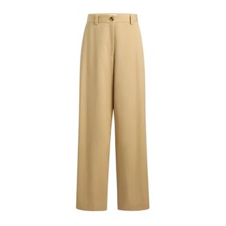 Khaite Gari Pant - - Trousers - Damen - Beige - S