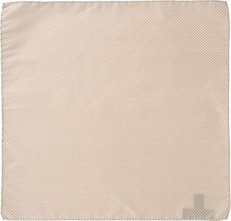 Emporio Armani Homme, Accessoires, Beige, Taille: ONE Size Pochette de Costume en Soie