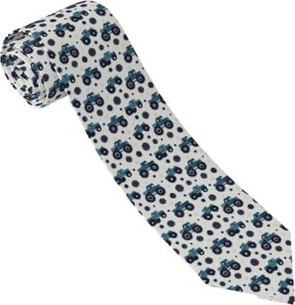 Generic Cravate DAffaires Impression Noire Sur L&Eacute;quipement Automobile Classique Men Tie &Eacute;l&eacute;gant Cravate Pour Affaires Mariage Remise De Dipl&ocirc;me