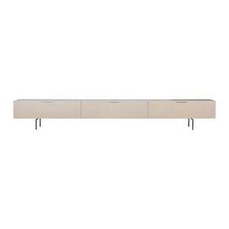 HK Living Meuble TV Wood grain - Beige - Contreplaqué