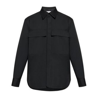 Jil Sander Hemd mit Taschen - - Shirts - Herren - Schwarzk - L