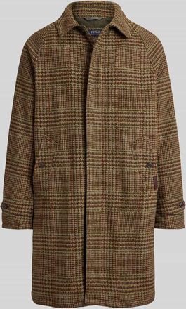 Polo Ralph Lauren Mantel aus Wolle mit Label-Patch