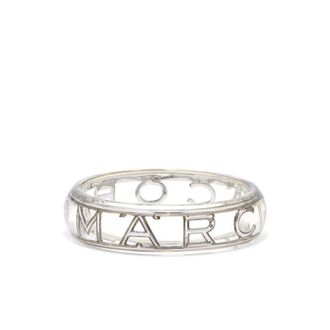 Marc Jacobs Silbernes Monogramm Logo Armband - - Accessories - Damen - Grau - ONE SIZE