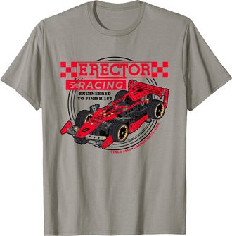 Meccano Erector Racing Modellauto USA Retro T-Shirt