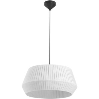 Nordlux Suspension dicte 53 Textile Blanc, H.29 - IP20 - E27 / Nordlux Int&eacute;rieur