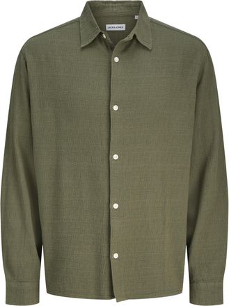 Jack & Jones Jjleo Jacquard Shirt Ls