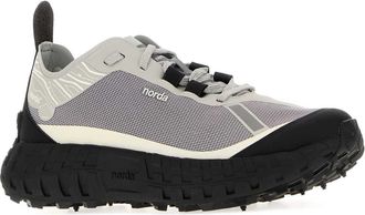 Norda Canvas and Mesh Sneaker - Gray