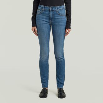 G-Star 3301 Skinny Jeans - Mittelblau - Damen