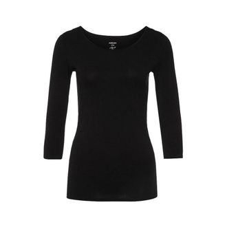Marc Cain Feines Langarmshirt - - Tops - Damen - Schwarzk - M