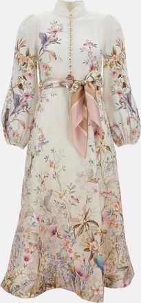 Zimmermann Midi-kleid Mit Kn&ouml;pfen