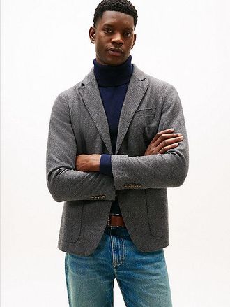 Tommy Hilfiger Blazer Smart Casual en flanelle de laine