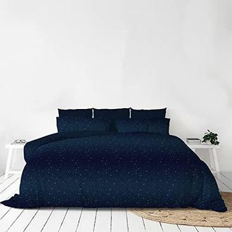 Italian Bed Linen MB Home Italy Fashion Bettbezug Set, Doppelbett, Stars