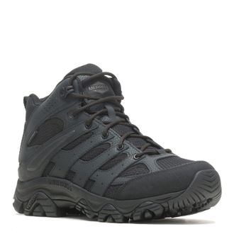 Merrell Moab 3 Tactical WP Mid J003911, Mens tactical boots,trekking shoes, black, 46 EU