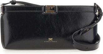 Elisabetta Franchi Femme, Sacs, Noir, Taille: ONE Size Sac bandouli&egrave;re