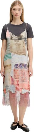 Desigual Damen, Kleider, Mehrfarbig, XSGr&ouml;&szlig;e